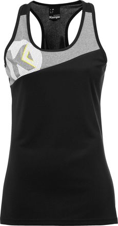 Kempa Herren Singlet Core 2.0, schwarz/Dark grau Melange, XXL, 200310401