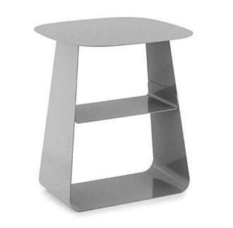 NORMANN COPENHAGEN Stay Beistelltisch aus Stahl in der Farbe Grau, Ma&szlig;e: 40cm x 40cm x 45cm, 602219