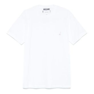 Moschino Homme, Tops, Blanc, Taille: XL T-shirts et Polos Blancs
