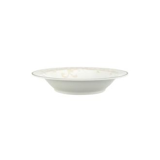 Villeroy & Boch 10-4390-3821 Ivoire Salatschale, Porzellan, Gold/Wei&szlig;/Beige, 44.5 x 33.2 x 4 cm, 1 Einheiten