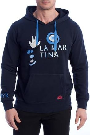 La Martina Sweat à Capuche Over Fit Sweat à Capuche YMF309-FP568 Homme