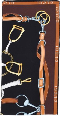 Gucci Printed Silk Scarf