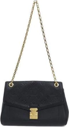Louis Vuitton Sac bandouli&egrave;re Pre-owned Saint-Germain Monogram Empreinte - Femme - Pre-owned - Noir - Taille: ONE Size