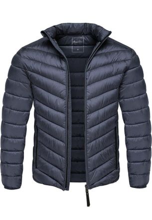 Amaci & Sons Steppjacke TORONTO Steppjacke Herren gef&uuml;tterte Outdoor Basic &Uuml;bergangsjacke