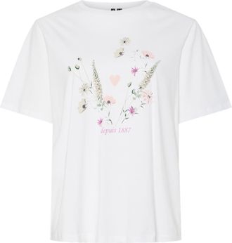 Pieces Pcflura Ss Printed T-Shirt JRS Bc