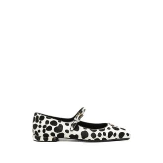 Prada Polka-dot Mary Jane Ballet Flats