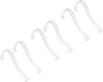 OSALADI 6 St&uuml;ck Acryl Sandalen Schuhst&auml;nder Transparenter Schuhhalter f&uuml;r High Heels Kompakter Schuhpr&auml;sentationsst&auml;nder Leicht und Pflegeleicht f&uuml;r Schuhaufb