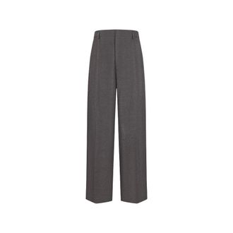 Darkpark Davide Pied de Poule Weite Hose - - Trousers - Herren - Grau - S