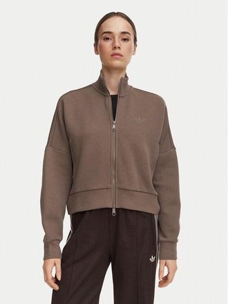 adidas Sweatshirt Spacer Tracktop KZ2189 Braun Regular Fit