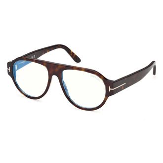 Tom Ford Monture Aviateur - unisex - Accessoires - Brun - Taille: 54 MM