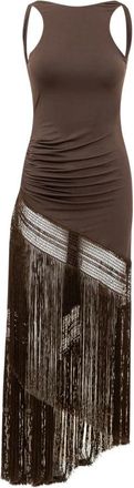 Andamane Femme, Robes, Brun, Taille: 42 FR Marisol Maxi Dress
