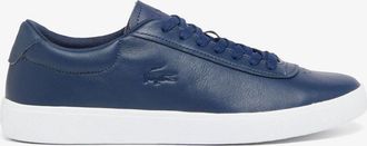 Lacoste Baseshot Sneaker f&uuml;r Herren, Leder (Dunkles Marineblau/Wei&szlig;)
