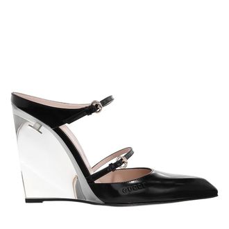 Gucci Hohe Schuhe - Christy Mule - Gr. 39 (EU) - in Schwarz - f&uuml;r Damen
