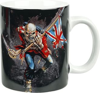 Iron Maiden The Trooper Unisex Tasse weiß Keramik 0,3 l Band-Merch, Bands