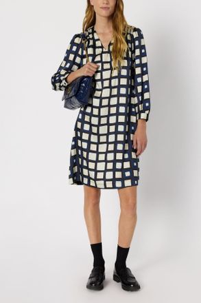 Gerard Darel Robe courte satin&eacute;e imprim&eacute;e - LEONIE - Encre