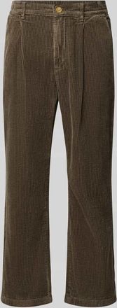 Lindbergh Cordhose mit Bundfalten und Eingrifftaschen
