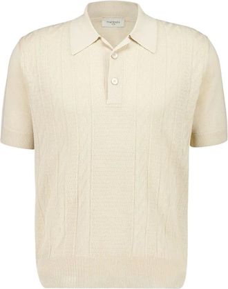 PIACENZA 1733 Piacenza 1733, Homme, Tops, Beige, Taille: XL Polo Chemises