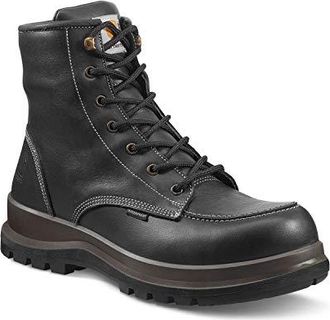 Carhartt Work in Progress Hamilton Rugged Flex Waterproof S3 Safety Boot, Chaussure de Construction Homme, Black, 42 EU