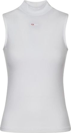 Diesel Femme, Tops, Blanc, Taille: 40 FR Haut avec style Microdiv