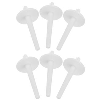 SOLUSTRE Tofficu Garnrollenhalter f&uuml;r N&auml;hmaschinen 6 St&uuml;ck Kunststoffspulen Ersatz Spulenstifte Zubeh&ouml;r f&uuml;r Brother Tretn&auml;hmaschinen mit Stabilem Fadenhalter f