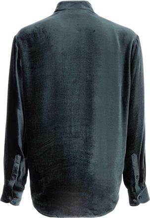 Giorgio Armani Mens Shirt Dragonfly Camicie Exterior: Viscose Silk