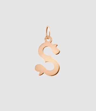 Vanrycke Pendentif Lettrine Or Rose