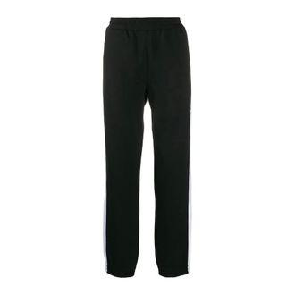 Msgm Msgm - Pantalon de surv&ecirc;tement &agrave; rayures lat&eacute;rales - Homme - Pantalons - Noir - Taille: XL