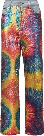 Philipp Plein Damen, Hosen, Mehrfarbig, W25Gr&ouml;&szlig;e