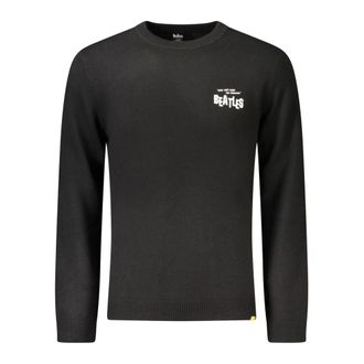 Sun 68 Pull Col Rond Manches Longues - Homme - Pulls - Noir - Taille: M