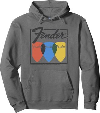 Fender Colorful Vintage Guitar Picks Pullover Hoodie