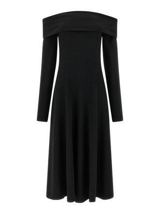 Alberta Ferretti Jean Évasé - Noir