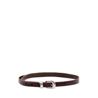 Our Legacy 2 cm G&uuml;rtel - - Accessories - Herren - Braun - 80 CM