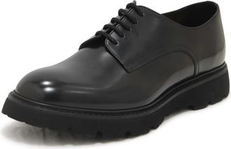 Doucal's Homme, Chaussures, Noir, Taille: 41 1/2 EU Chaussure &agrave; lacets Horse