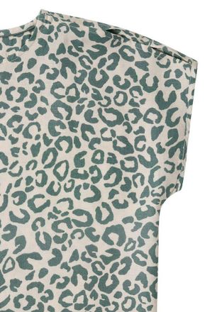 Cecil Midikleid LI/CV_Printed Dropped Shoulder