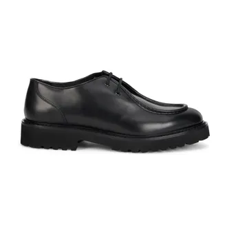 Doucal's Homme, Chaussures, Noir, Taille: 41 EU Chaussures &agrave; lacets d&eacute;contract&eacute;es