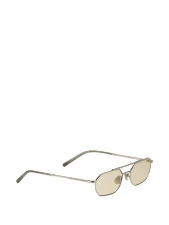 Brunello Cucinelli Womens Geometric Titanium Sunglasses Ss26 U