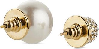 Jimmy Choo London Auri Stud Earrings - Gold