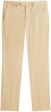 Tommy Hilfiger Pantalon droit en coton m&eacute;lang&eacute;