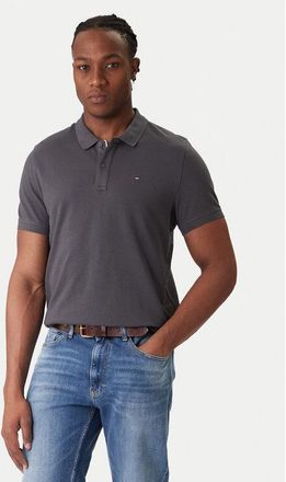Tommy Jeans Poloshirt DM0DM20676 Grau Regular Fit
