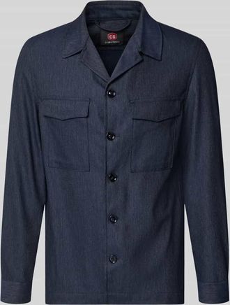 CG - Club of Gents Regular Fit Overshirt mit Pattentaschen Modell Constantin