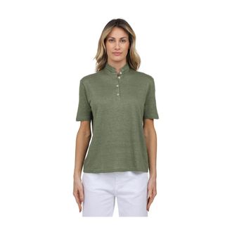 Gran Sasso Koreanisches Halbarmshirt - - Tops - Damen - Gr&uuml;n - M