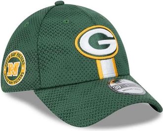 New Era Herren Green Green Bay Packers 2024 Sideline 39Thirty Flex Hat
