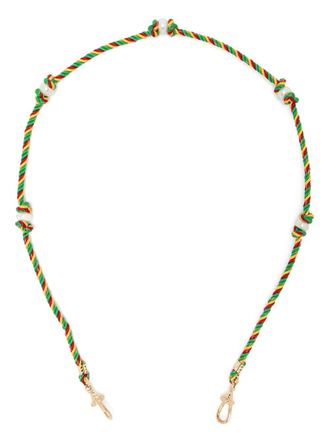 Marie Lichtenberg collier Mauli en or 14ct à design tressé
