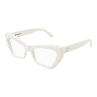 Balenciaga Wei&szlig;e Brillenfassungen - - Accessories - unisex - Wei&szlig; - 53 MM