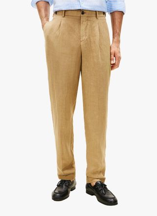 Tommy Hilfiger Pantalon chino New York Label en lin