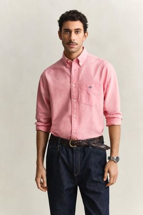 GANT Herren Regular Fit Classic Oxford-Hemd (XXXL) ROSE Rot