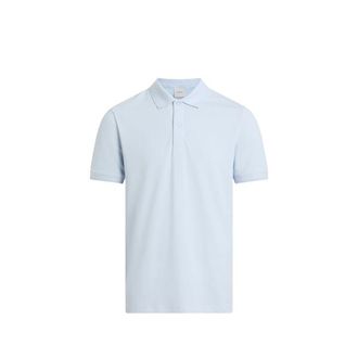 Calvin Klein Polo droit en coton m&eacute;lang&eacute;