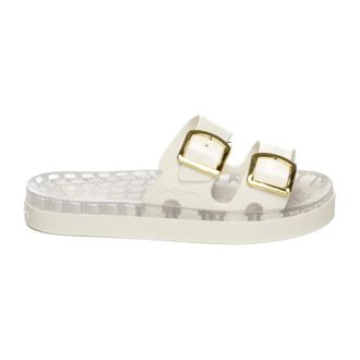 Sensi Femme, Chaussures, Blanc, Taille: 38 EU Tongs