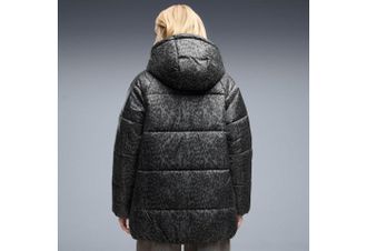 Puma Winterjacke STYLE PADDED JACKET W mit Kapuze, wasserabweisendes Material, mit Rei&szlig;verschluss