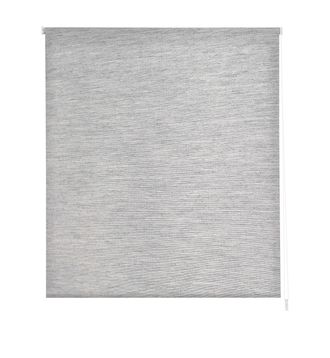 Estoralis | BRAN | Modernes Design-Rollo | Lichtdurchl&auml;ssig Stoff | Farbe - Hellgrau | 150 x 255 cm (Breite/H&ouml;he) Stoffgr&ouml;&szlig;e 147 x 250 cm | Rollos f&uuml;r Fenster u